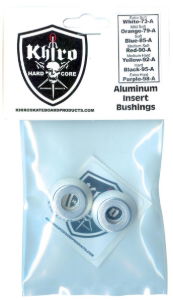 KHIRO INSERT BUSHING ALU SET - WHITE 73A – Scuff Wheels