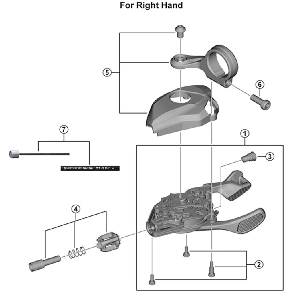 SPRE SLM9100 RH case cover fixing screw – Scuff Wheels